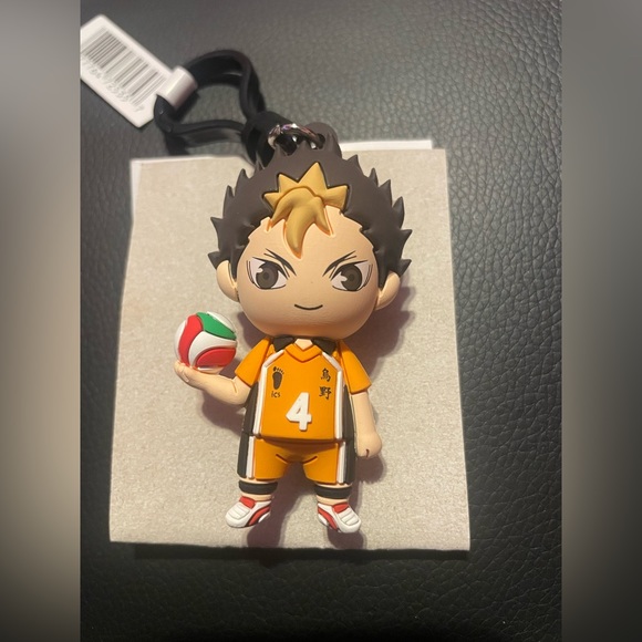 Hot Topic | Toys | Haikyuu Yu Nishinoya Bag Clip | Poshmark